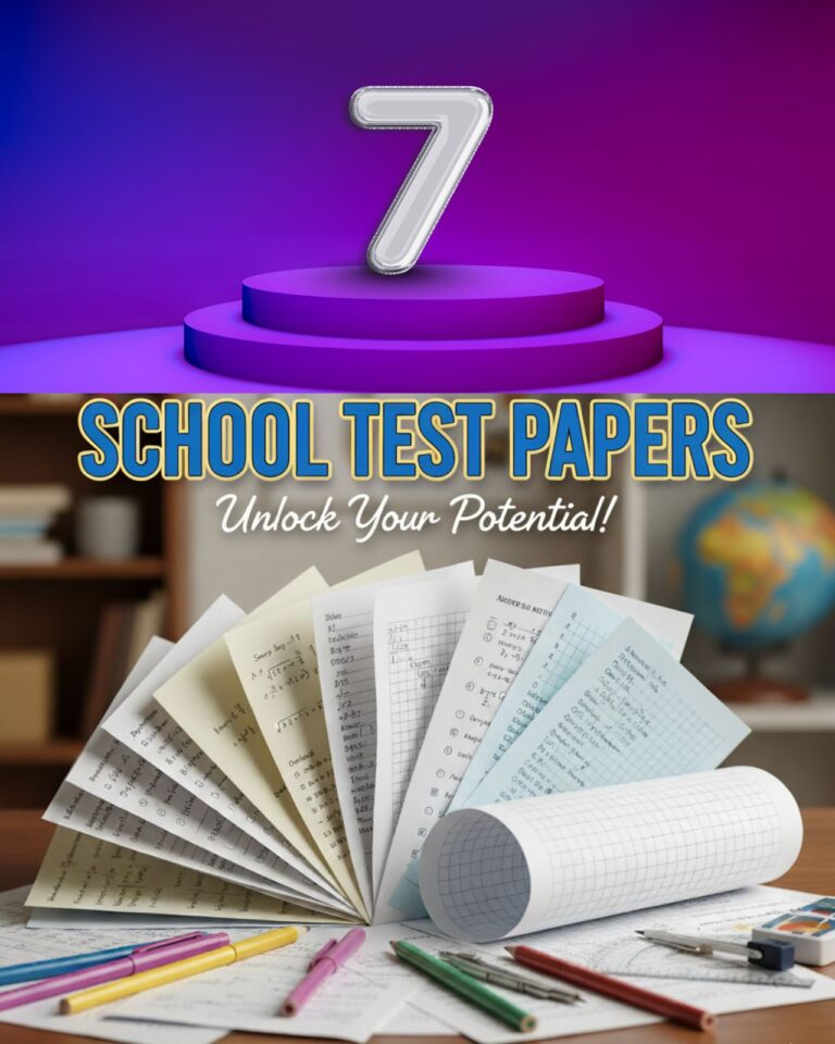 School Test Papers - Aspirations Institute