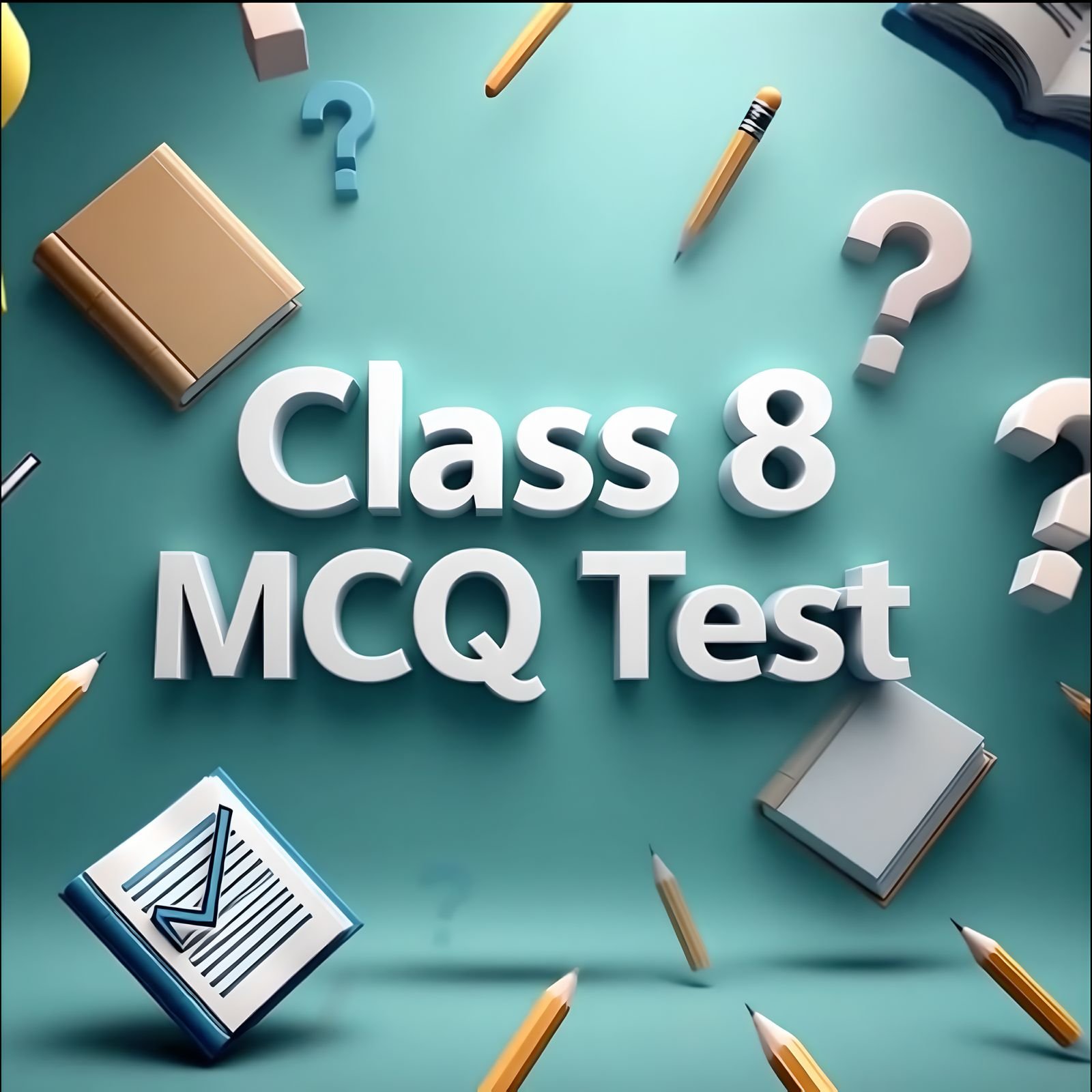 Class 8 MCQ Test - Aspirations Institute